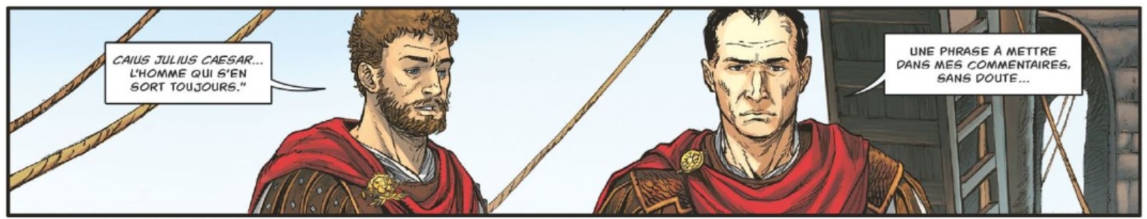 César - Récit captivant en BD sur la vie de Jules César