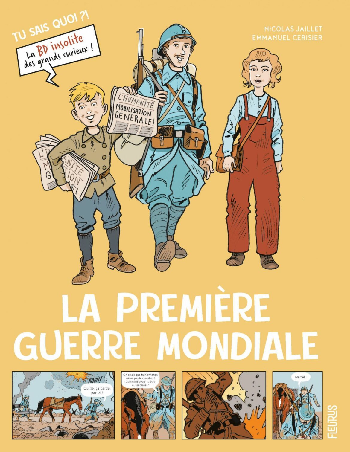 La Première guerre mondiale - Une BD adaptée aux plus jeunes
