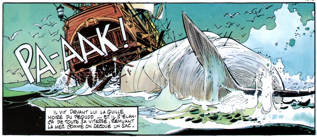Moby Dick (Gillon / Ollivier) - Chef d'œuvre de Merville en BD