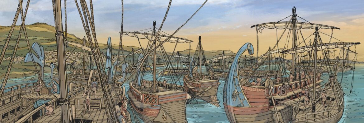 Les Grandes Batailles Navales – Salamine - En BD