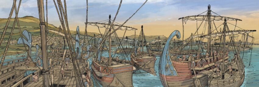 Les Grandes Batailles Navales – Salamine - En BD