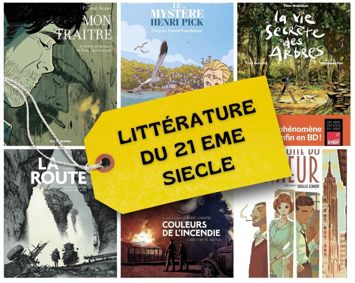 Littérature du 21ème siècle en BD - Plus de 200 adaptations en BD
