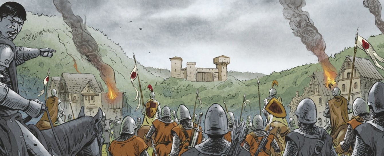 Yvain, le chevalier au lion - Tome 2 - Le Serment du preux - En BD
