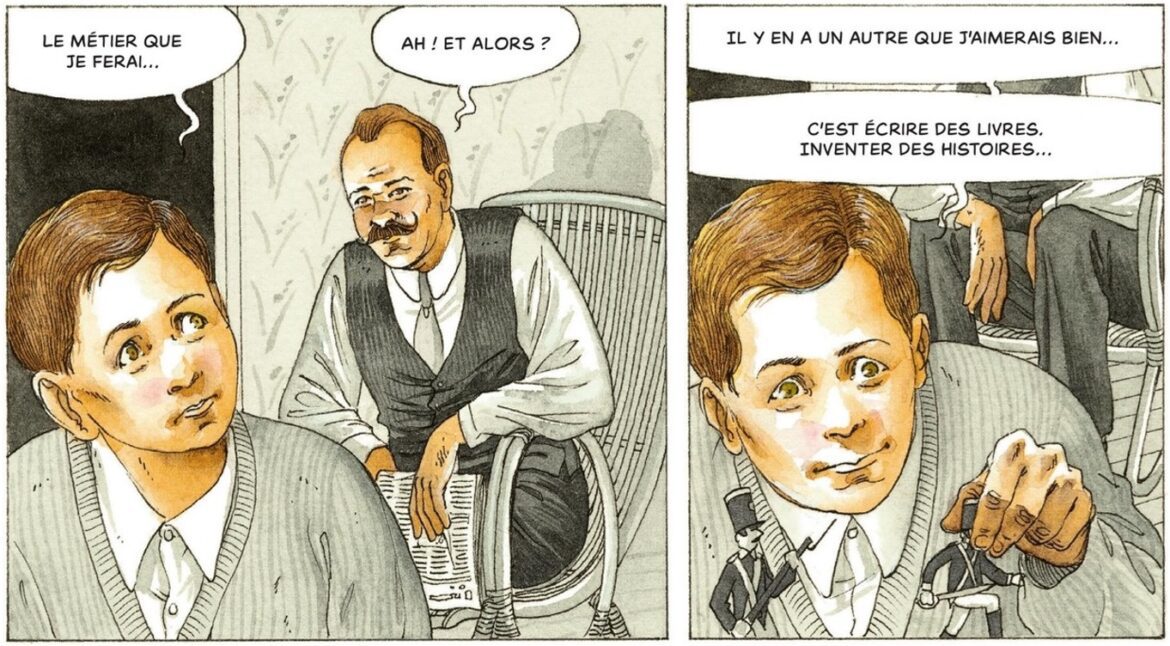 Simenon - Le roman d'une vie - En BD